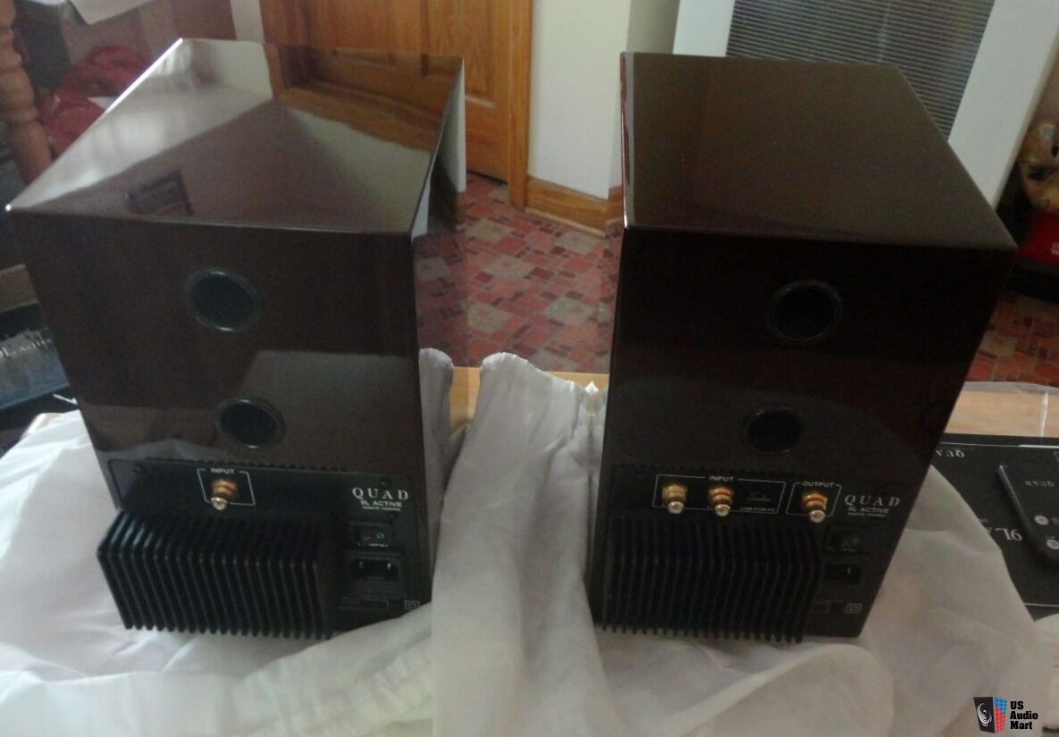Quad 9L active speakers with remote Photo #3889771 - US Audio Mart