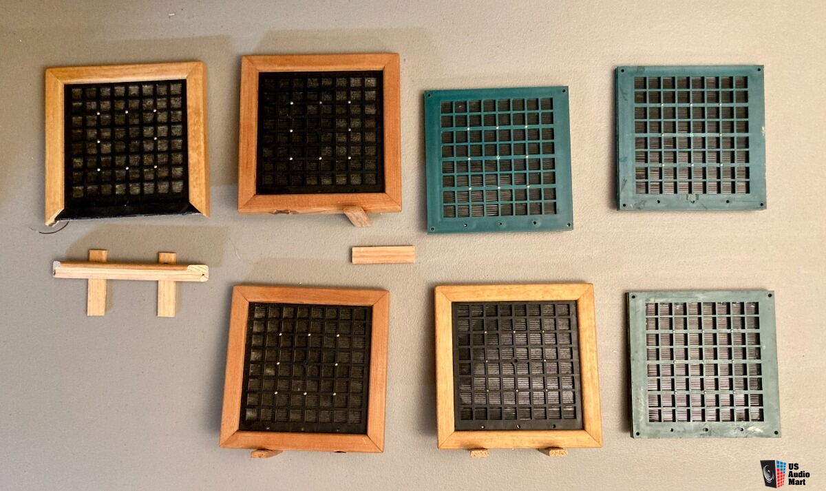 Lot of 7 RTR Electrostatic speaker panel tweeter elements Photo ...