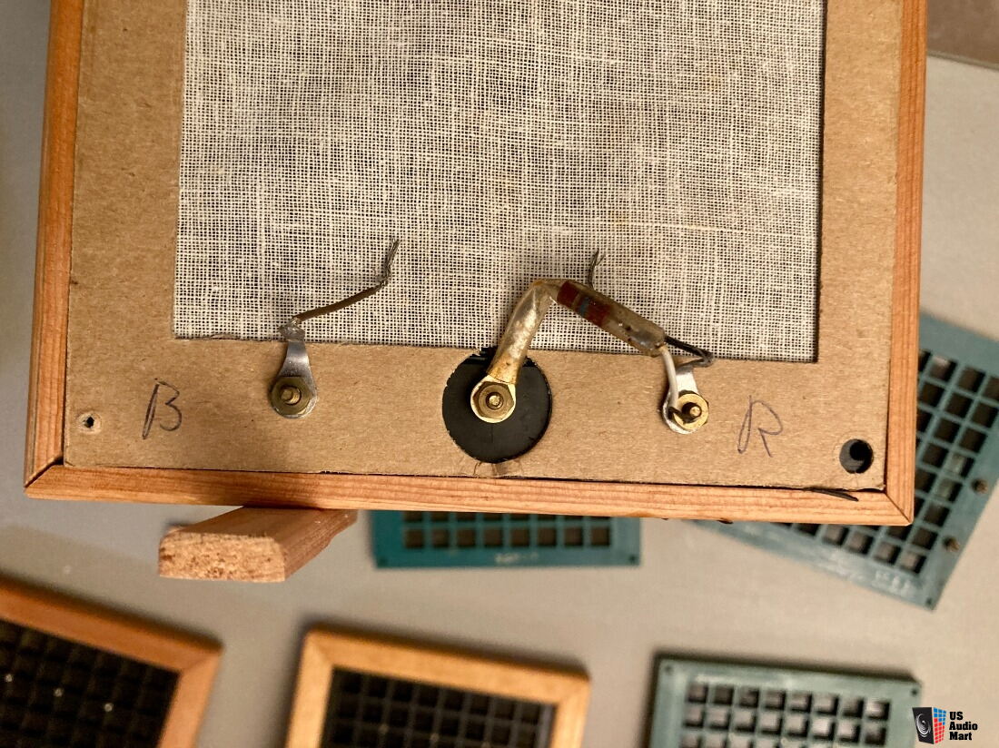 Lot of 7 RTR Electrostatic speaker panel tweeter elements Photo ...