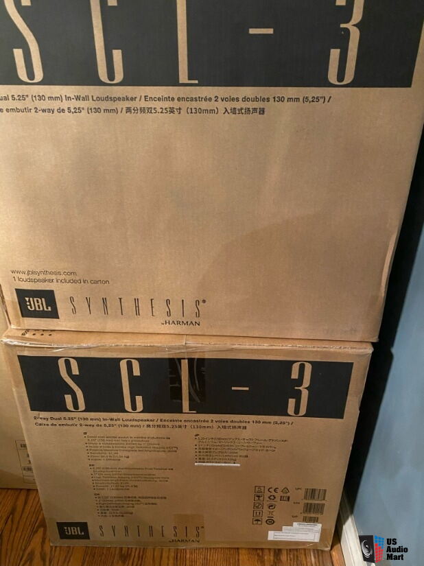 JBL Synthesis SCL-3 In ceiling In wall speakers Brand New unopened ...
