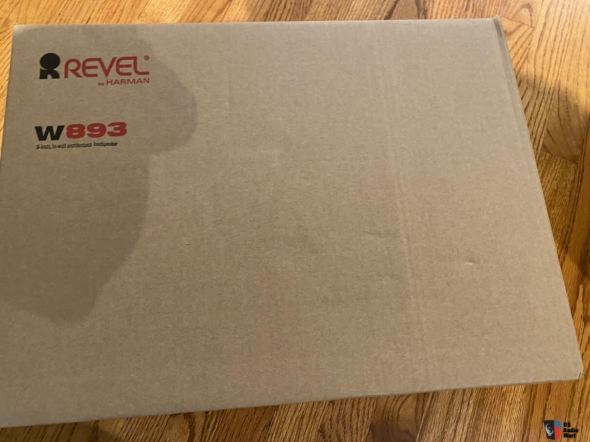 Revel W893 In ceiling In wall speakers Brand new unopened Photo ...