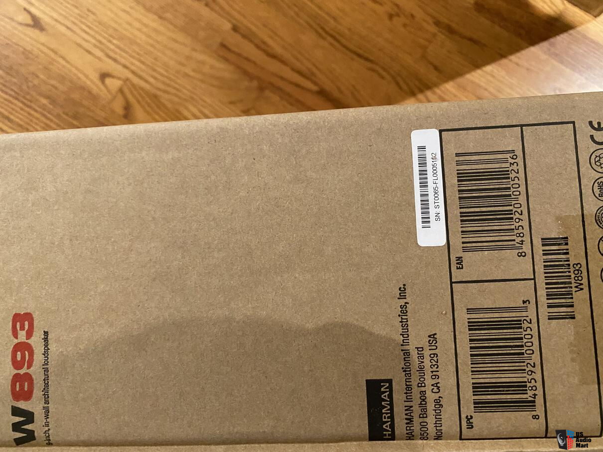 Revel W893 In ceiling In wall speakers Brand new unopened Photo ...