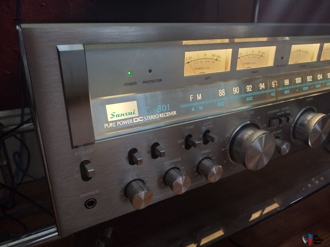 Sansui g801 stereo receiver For Sale - US Audio Mart
