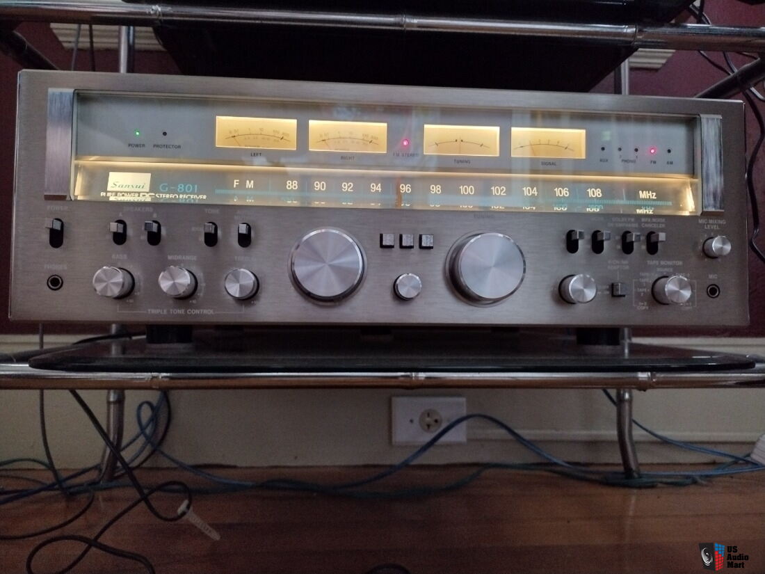 Sansui g801 stereo receiver Photo #3896450 - UK Audio Mart