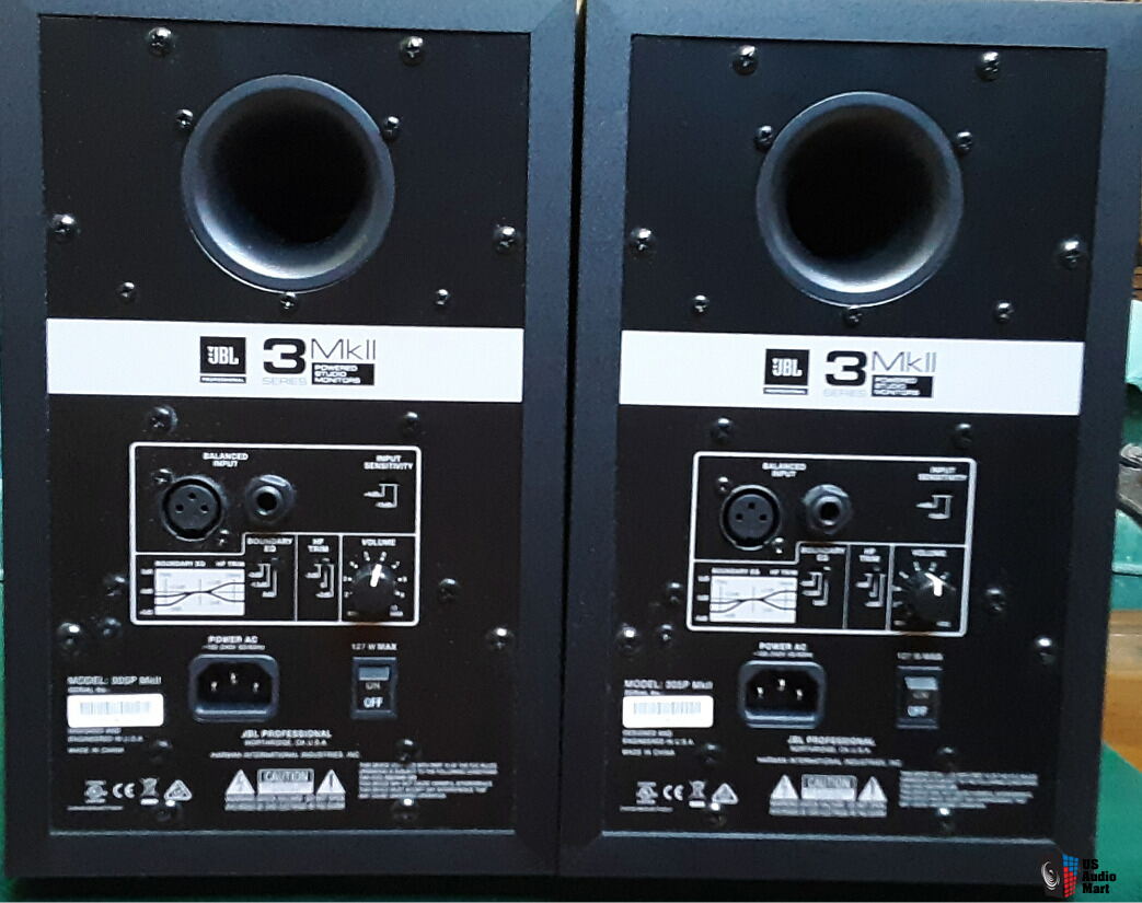 JBL 305P MKII powered pro studio monitors Photo #3899258 - US Audio Mart