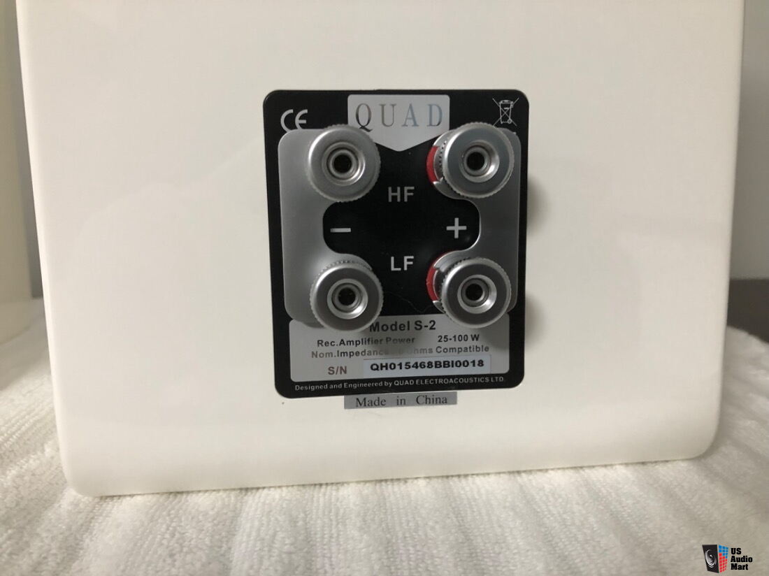 Quad S2 S Series Bookshelf Speakers Photo #3900417 - US Audio Mart