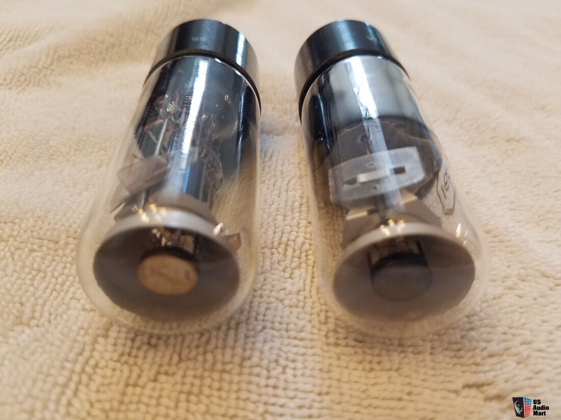 Pair of 1629 green eye vacuum tubes Photo #3900771 - US Audio Mart