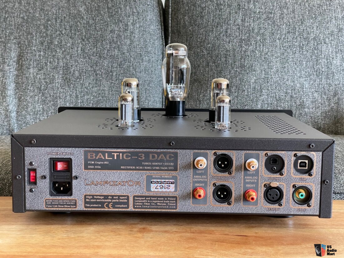 ZERO WAIT 5 Month Old DSD512 Lampizator Baltic 3 DAC with Volume ...
