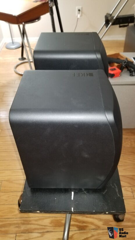KEF LS50 Black on Black cabinets & drivers - PRISTINE Condition FREE ...