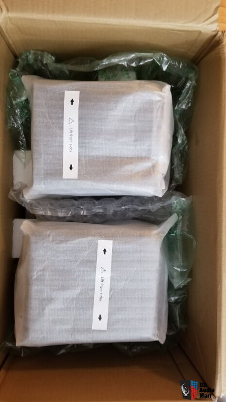 KEF LS50 Black on Black cabinets & drivers - PRISTINE Condition FREE ...