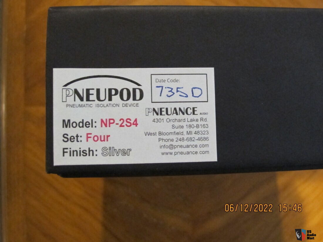 Pneupod pneumatic isolation pods Photo #3905306 - US Audio Mart
