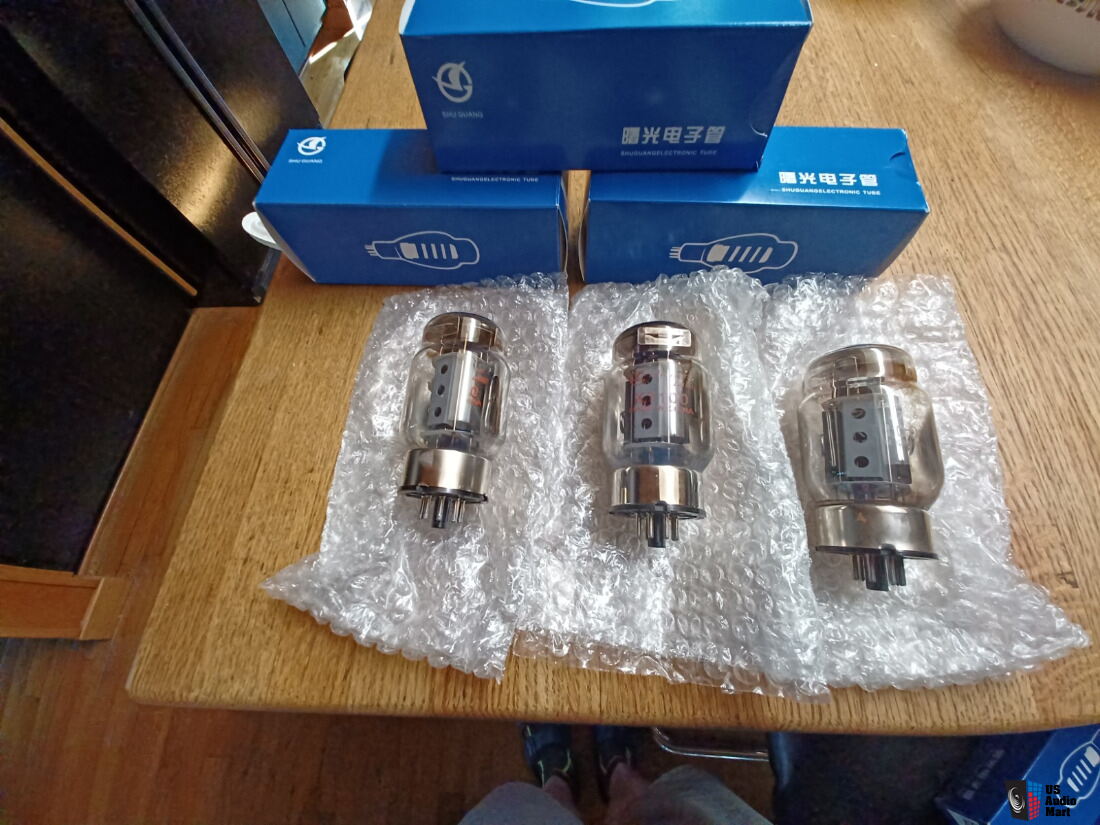 KT 100 tubes NEW MATCHED (2) Shuguang Photo #3905385 - Canuck Audio Mart