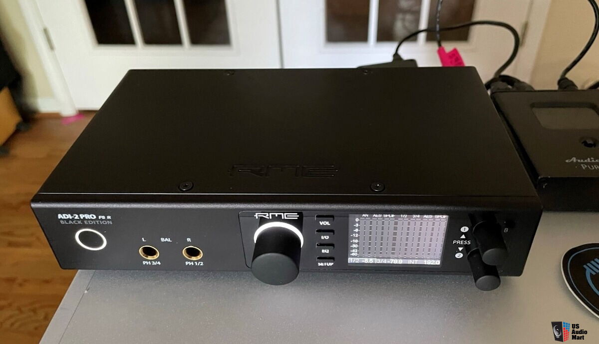 RME ADI-2 Pro FS R "Black Edition For Sale - US Audio Mart
