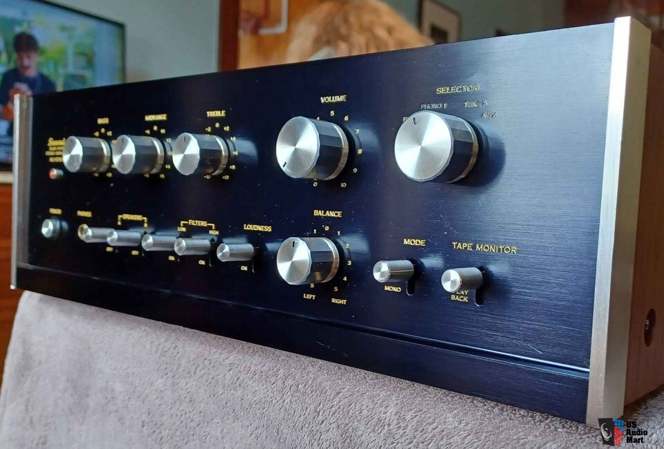 Sansui AU-555A Integrated Amp Looks Great Sounds Awesome 2 Phono Input ...