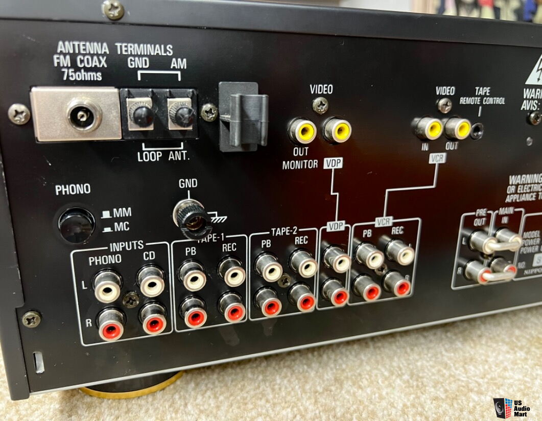 Denon DRA-825R receiver restored and recapped Photo #3908479 - US Audio ...