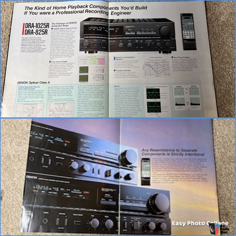 Denon DRA-825R receiver restored and recapped Photo #3908479 - US Audio ...