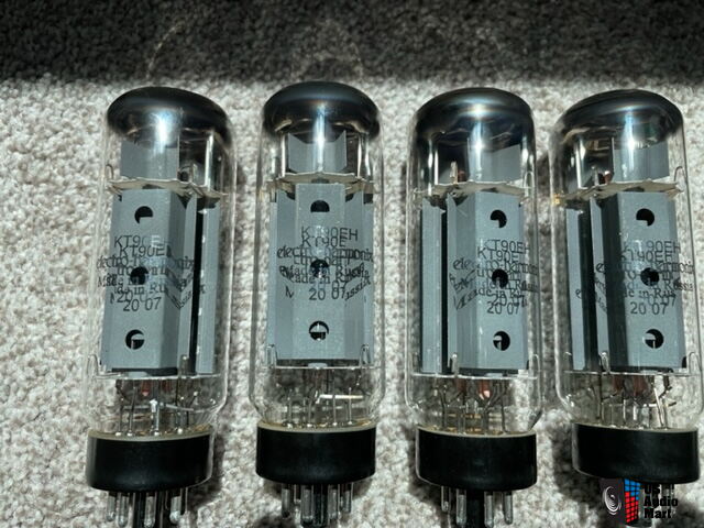 KT90 EH Quad Factory Platinum Match (Electro-Harmonix) Virgin Valves ...