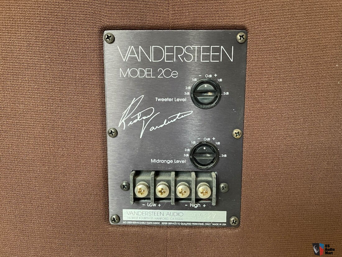 Vandersteen 2Ce Signature Speakers Photo #3910160 - US Audio Mart