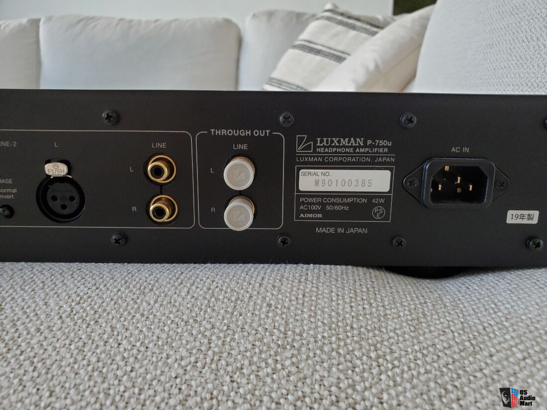 Luxman P750U Flagship Headphone Amplifier Photo #3910563 - UK Audio Mart