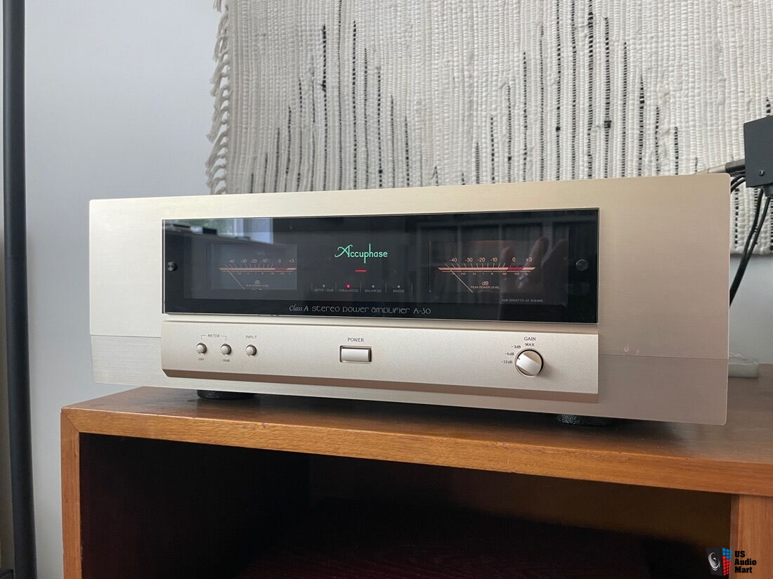 Accuphase A-30 Class A Amp (120v / USA Model) Photo #3911751 - US Audio ...