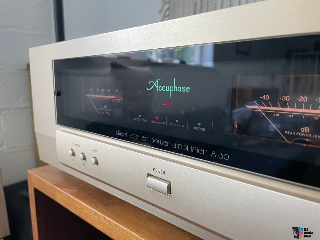 Accuphase A-30 Class A Amp (120v / USA Model) Photo #3911751 - US Audio ...