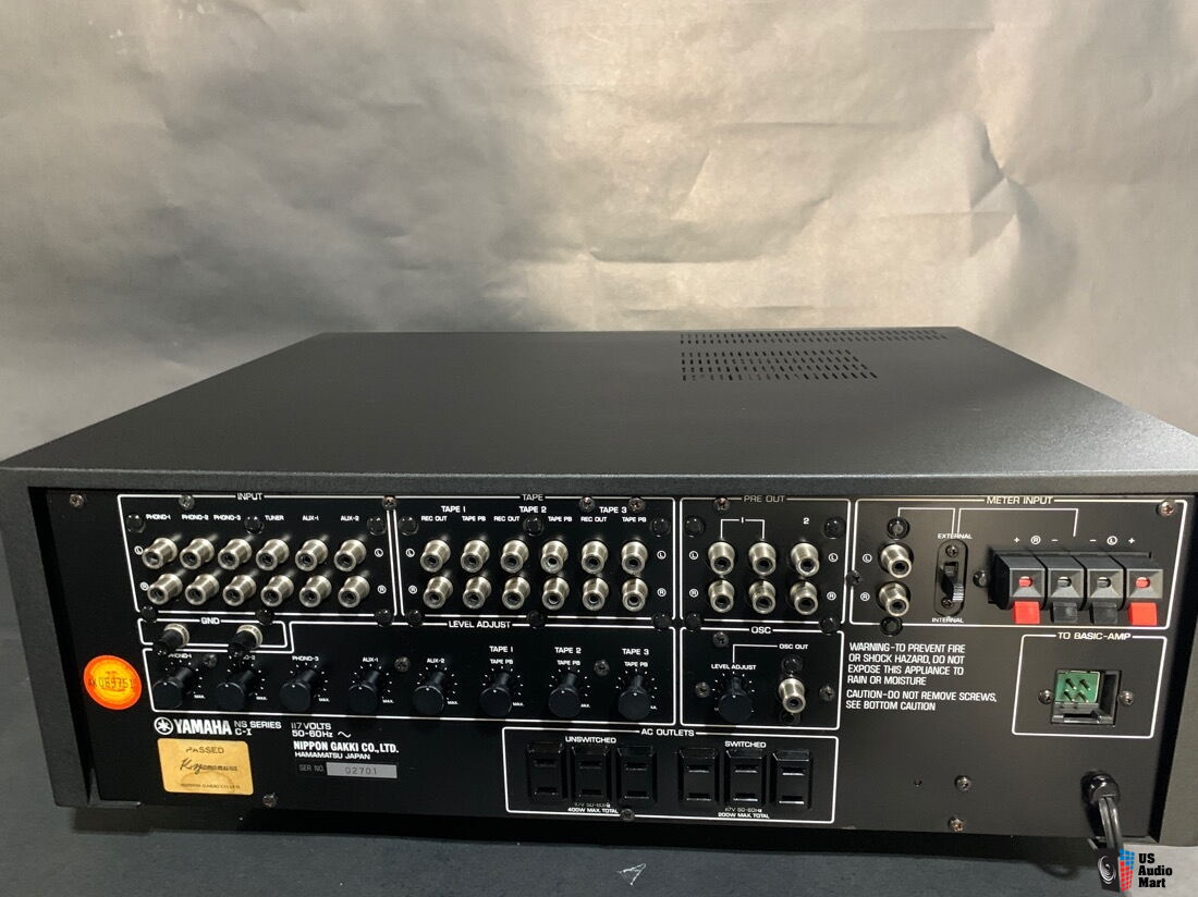 The legendary Yamaha C-1! A pristine, serviced, and recapped VFET ...
