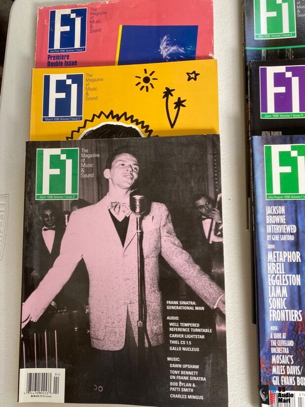 1996 Beautiful Collection of FI Magazines, Music and Sound "PRICE DROP ...