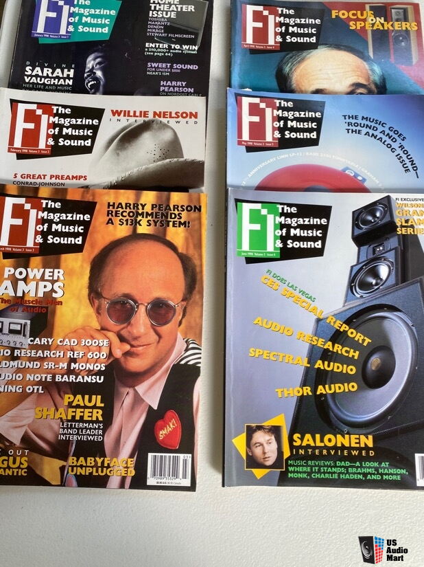 1998 &1999 Beautiful collection FI magazines of Music and Sound "PRICE ...
