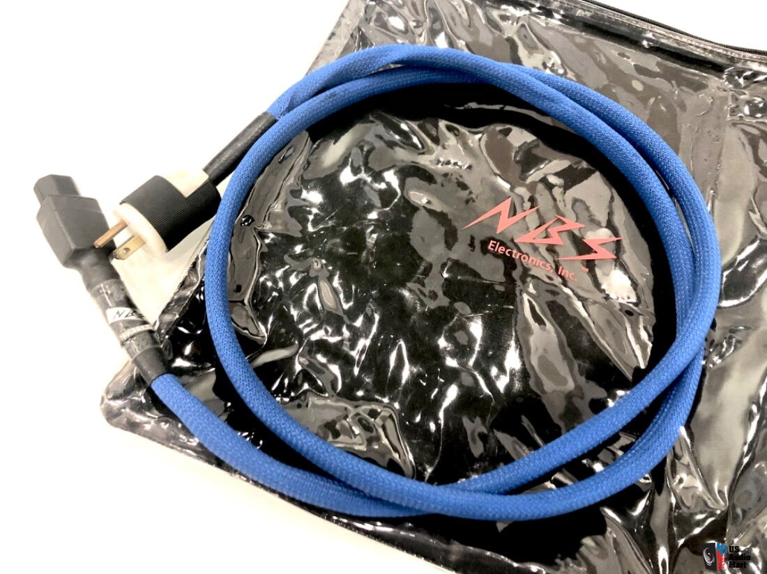 NBS Cables Junior II Power Cord 6' Feet with Original NBS Pouch Photo ...