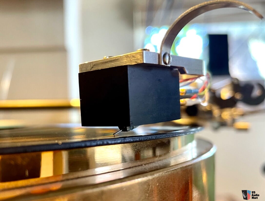 Denon DL-103 Cartridge in Germany made Stanley Engineering EBONY wood ...