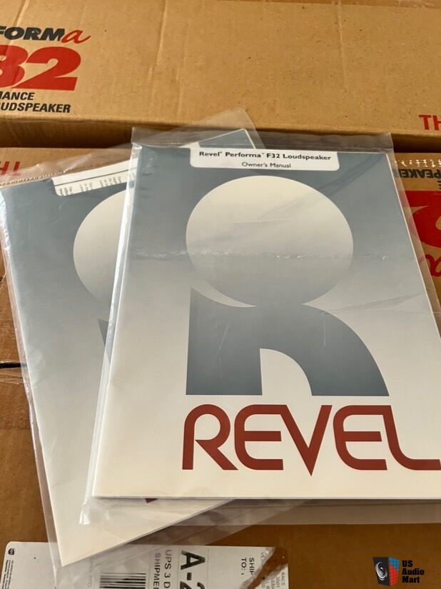 Revel Performa F32, Cherry Finish, Near Perfect Photo #3915704 - US ...