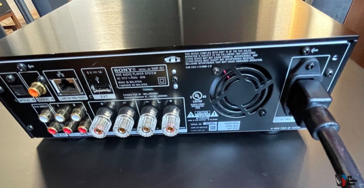 Sony HAP-S1 Integrated/DAC/Streamer Photo #3915783 - US Audio Mart