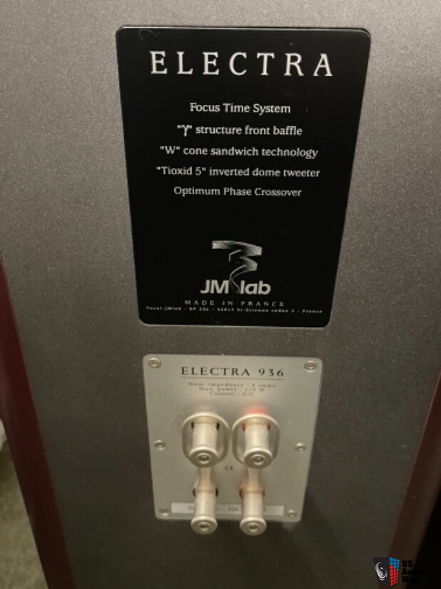 Focal JM Lab Electra 936 Main Floor Standing Loud Speakers Photo ...