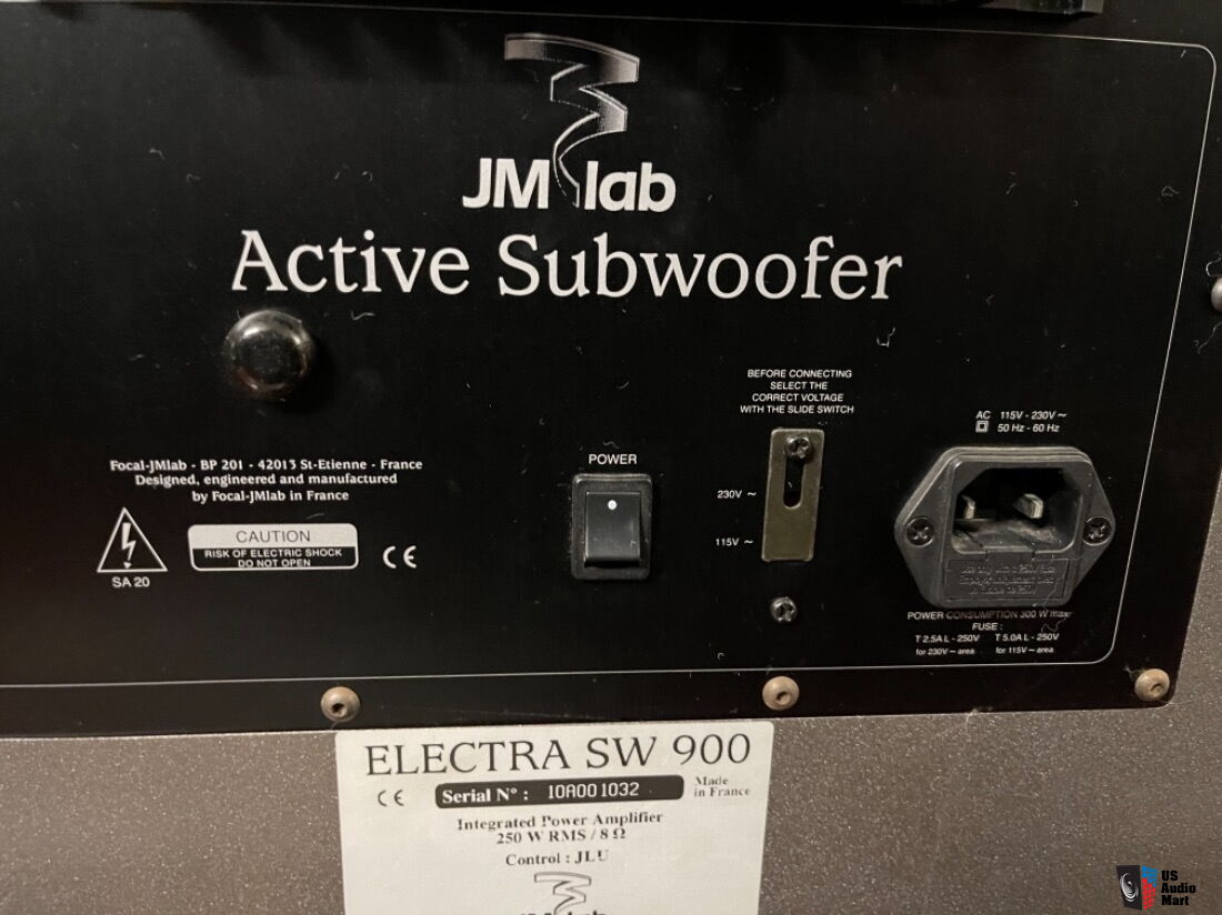 Focal JM Lab Electra SW 900 13" Powered SubWoofer Photo #3916091 - US ...