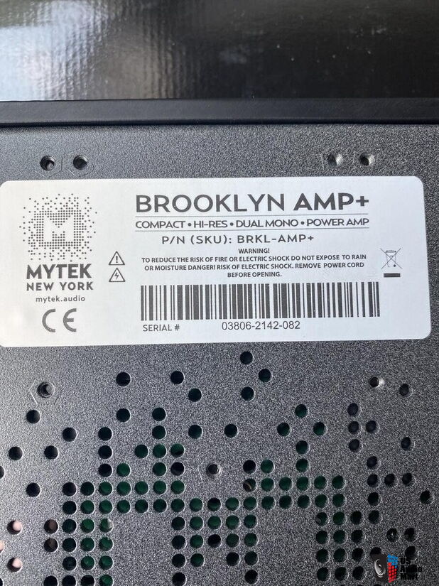 Mytek Brooklyn Amp + Photo #3925208 - US Audio Mart