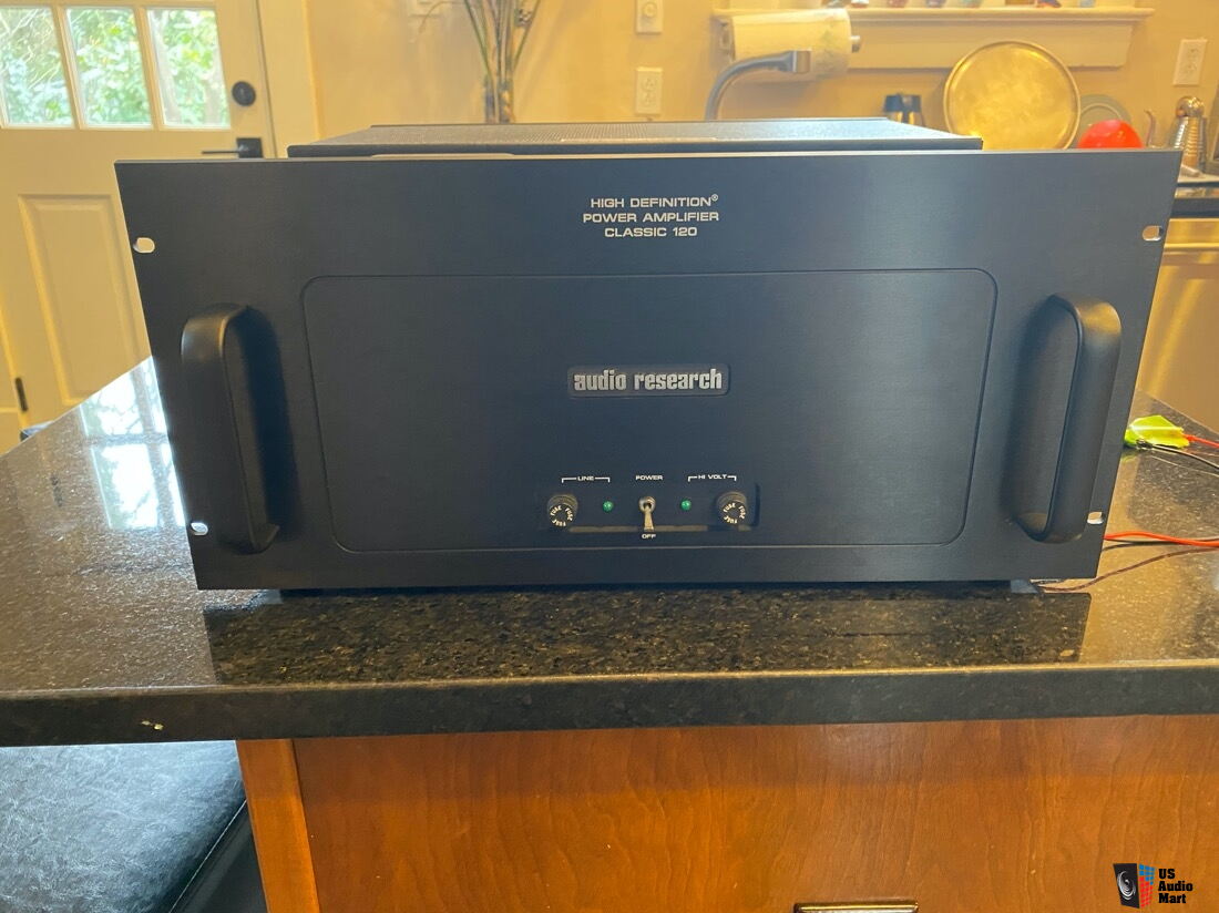 Audio Research Classic 120 monoblocks - Balanced Input For Sale - US ...