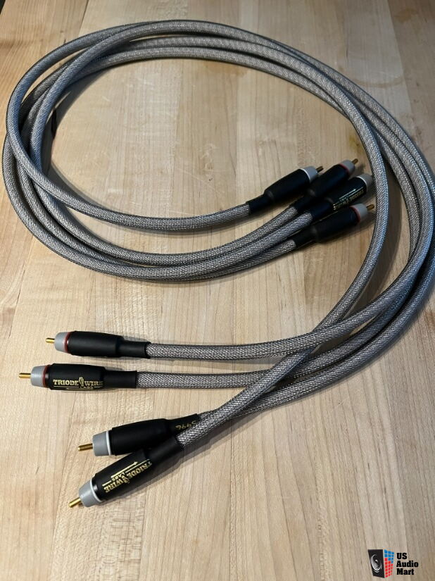Triode Wire Labs Spirit II Single-ended RCA interconnects (two pairs ...