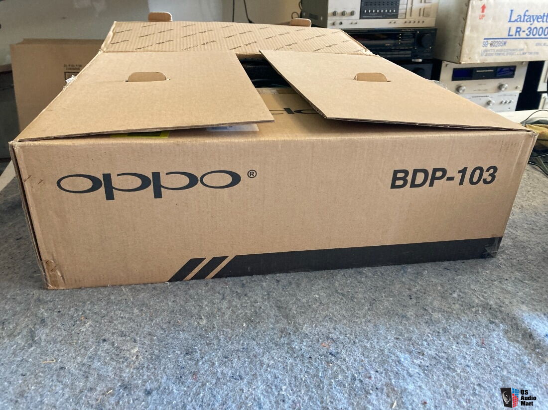 OPPO DV-980H and BDP-103 in factory boxes Please read Photo #3929178 ...