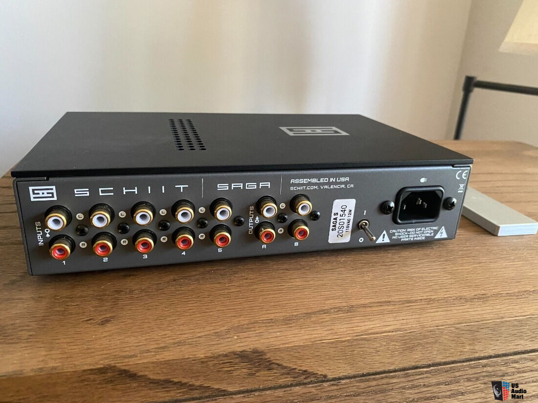 Schiit Saga S Black REDUCED Photo #3931102 - US Audio Mart
