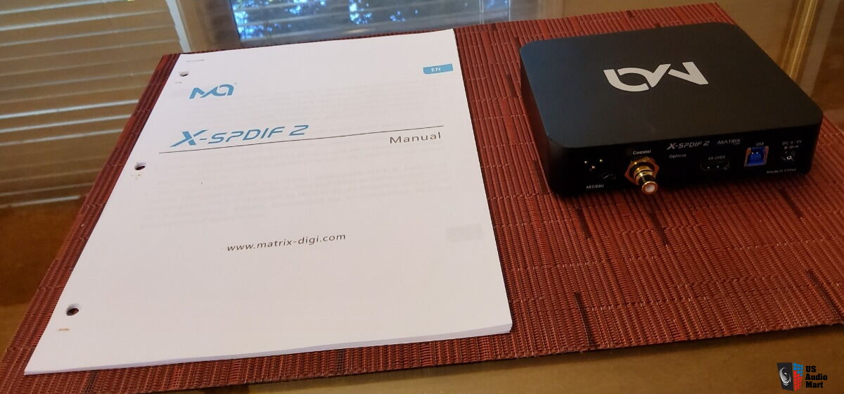 Matrix x-spdif 2 USB Interface/Digital to Digital Converter, SGC 7v ...