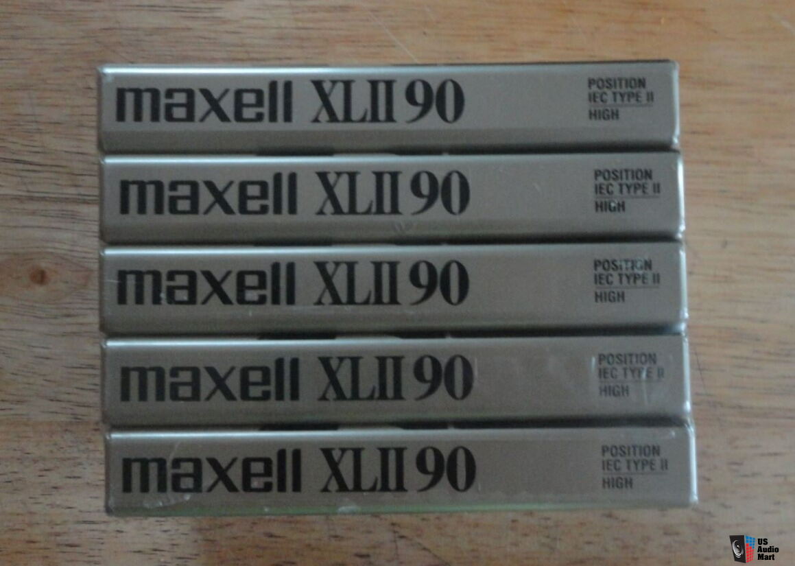 NOS Audio Cassette tapes - (5) Maxell XL!! & (9) TDK SA90 High Bias ...
