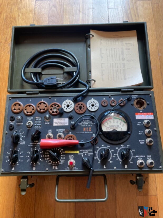 Vintage Military I177-B tube tester Photo #3933314 - US Audio Mart