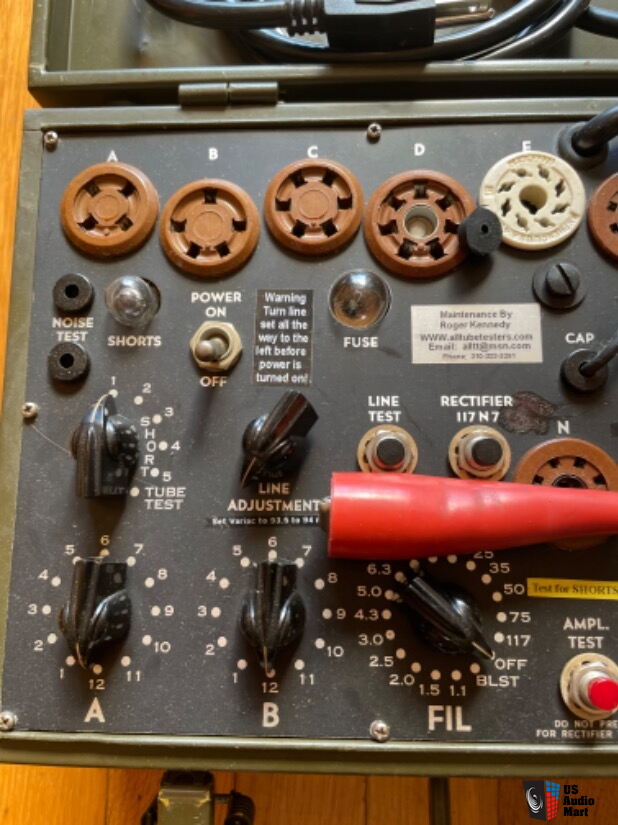 Vintage Military I177-B tube tester Photo #3933314 - US Audio Mart