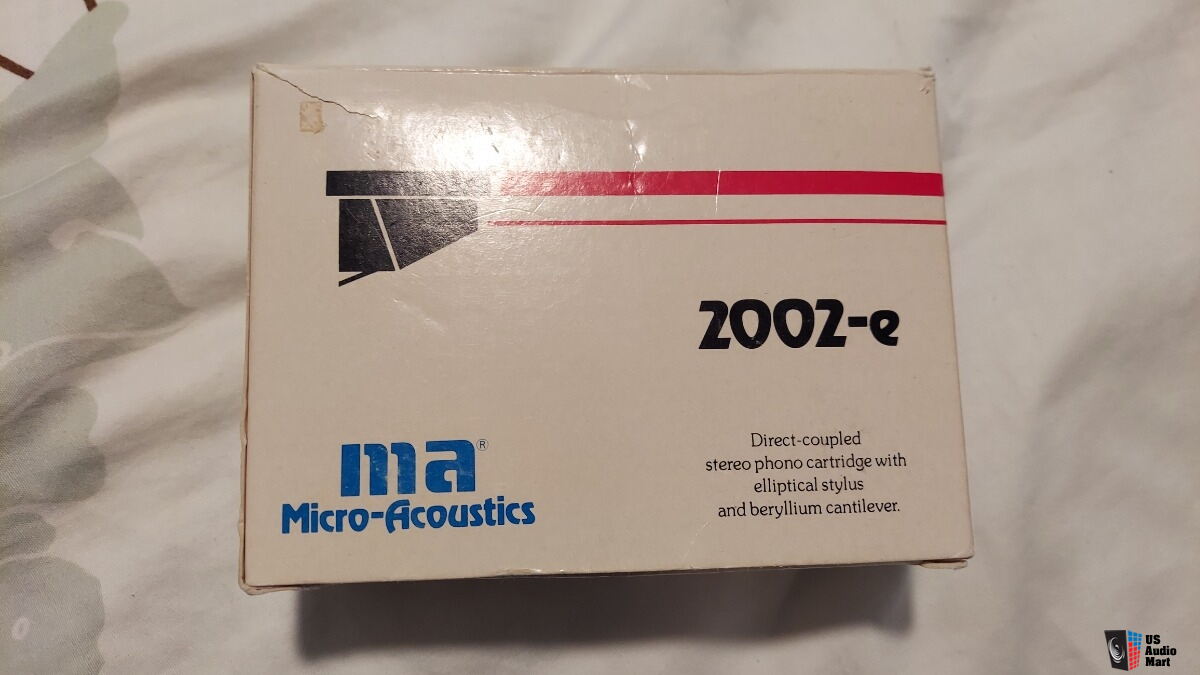 Micro Acoustics 2002e Electret Cartridge - Rare -- Price Reduced ...