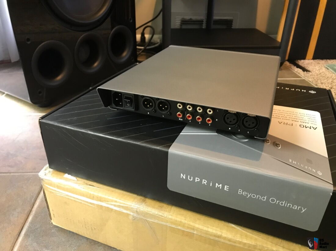 NuPrime AMG PRA preamplifier With The TDSS Upgrade & A New Synergistic ...