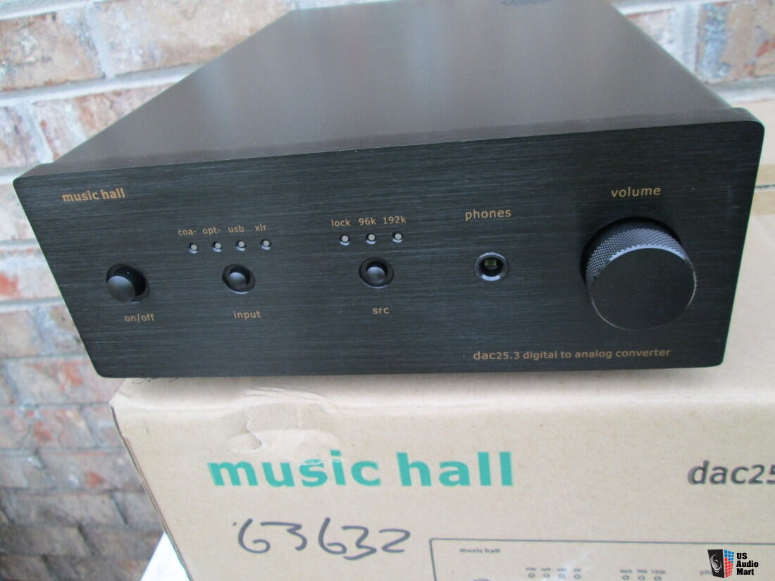 Music Hall Dac 25.3 DAC with Tube & Balanced in/outs Never used Photo ...