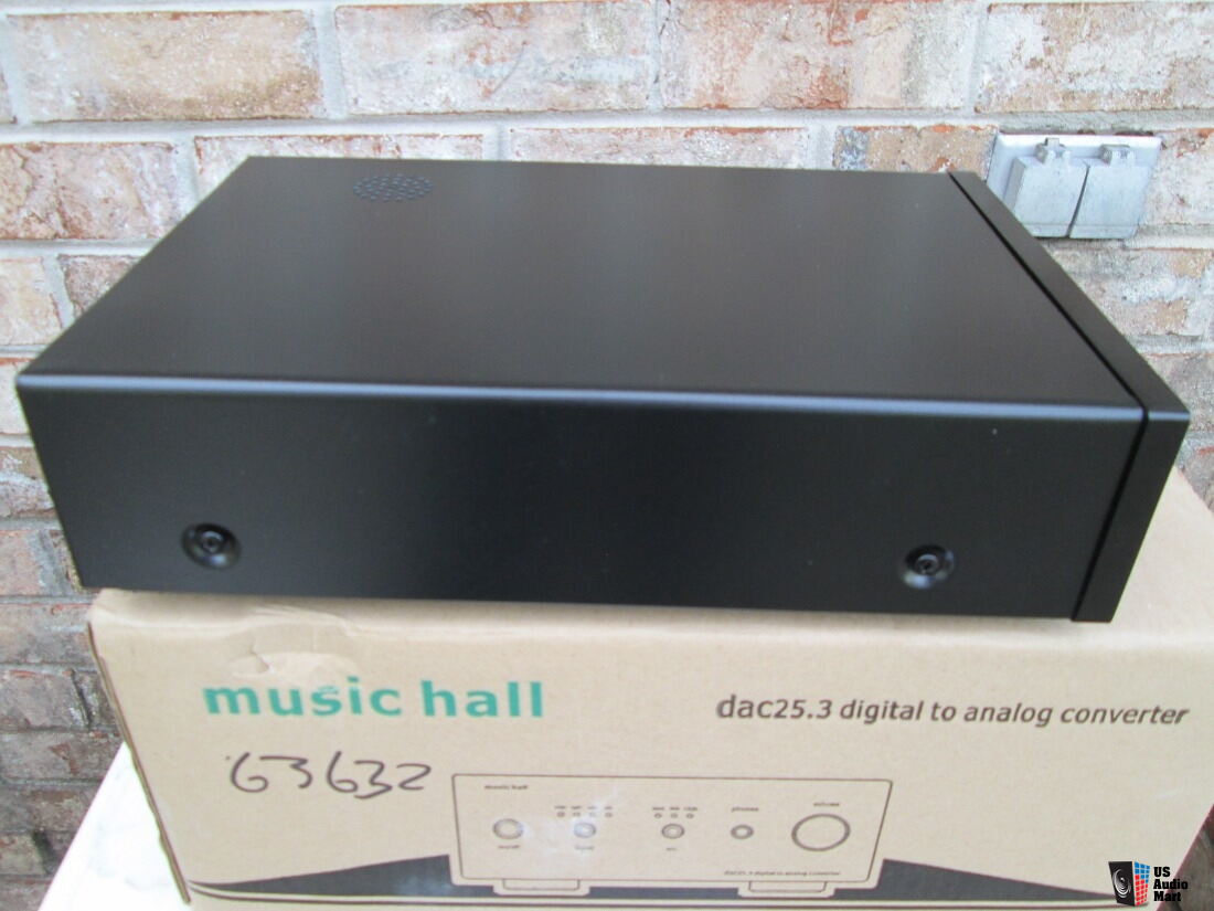 Music Hall Dac 25.3 DAC with Tube & Balanced in/outs Never used Photo ...