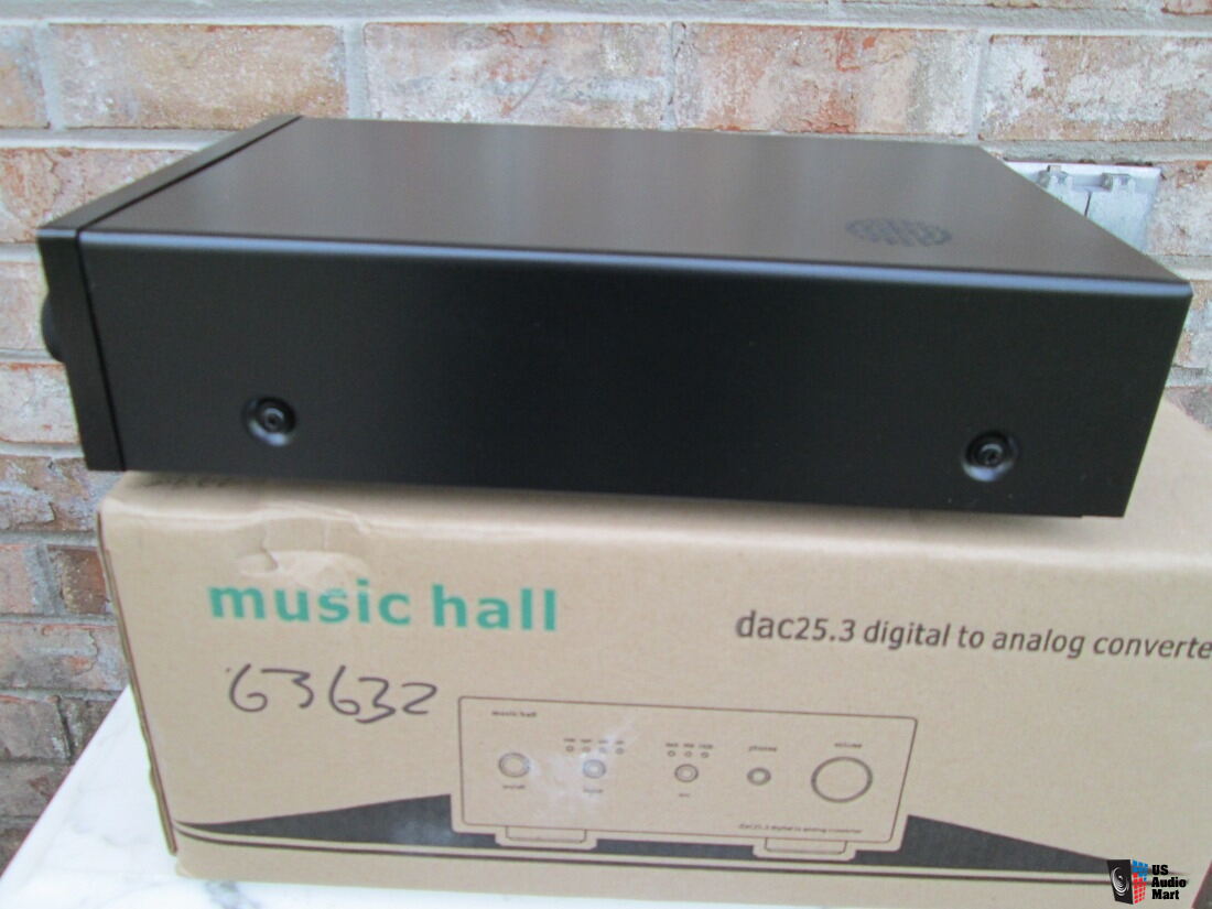 Music Hall Dac 25.3 DAC with Tube & Balanced in/outs Never used Photo ...