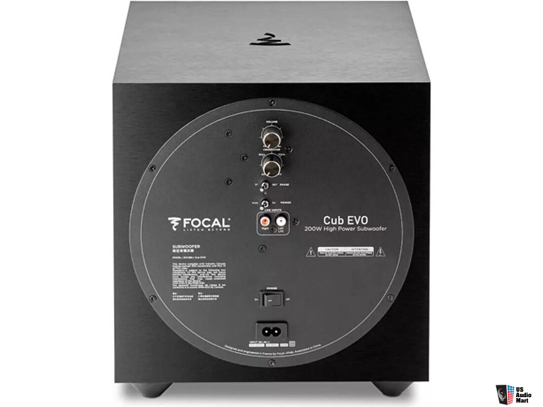 Focal Cub Evo Powered Subwoofer - NIB Photo #3937266 - UK Audio Mart