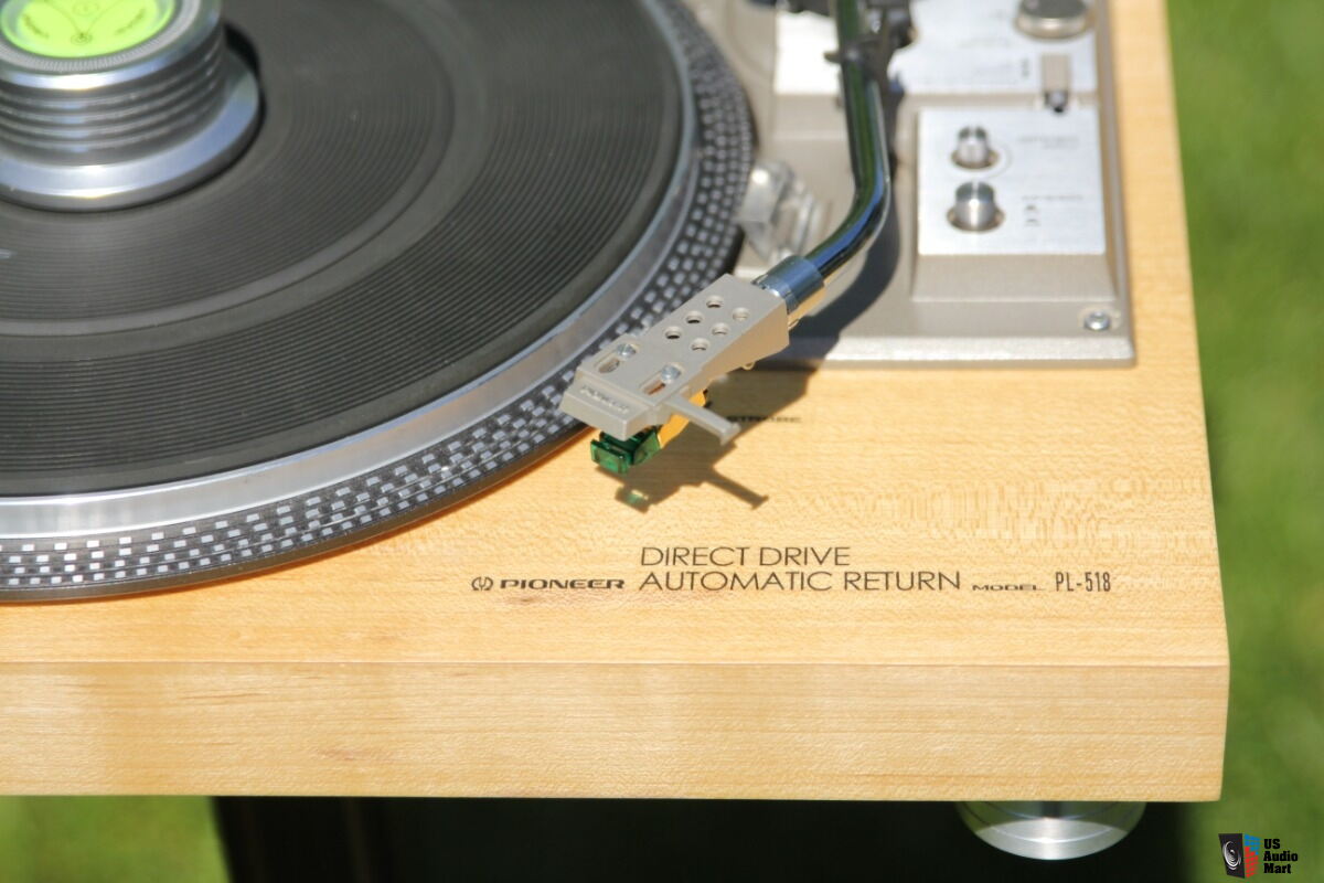Pioneer PL-518 Direct Drive Automatic Return Turntable, recapped ...